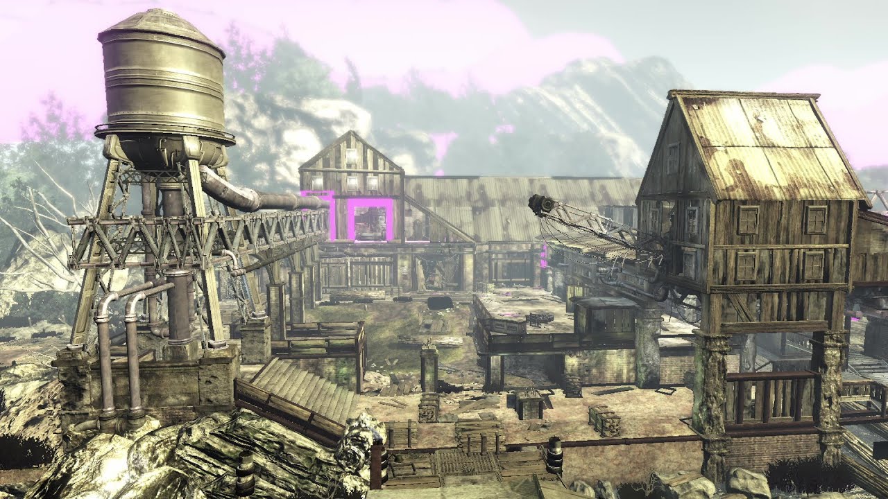 Cut Gears of War 2 Multiplayer Map Lumber Mill - YouTube