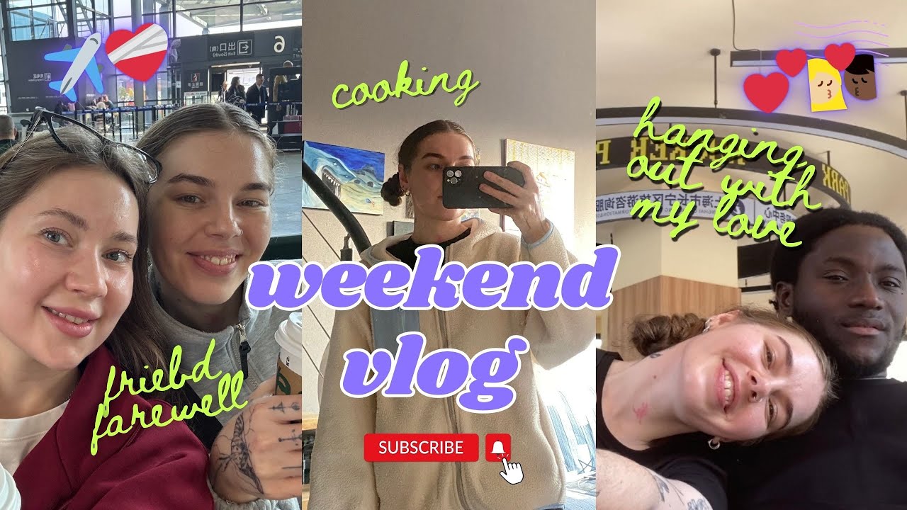weekend’s vlog // Spending the Day Cooking, Hanging Out with my bf ...