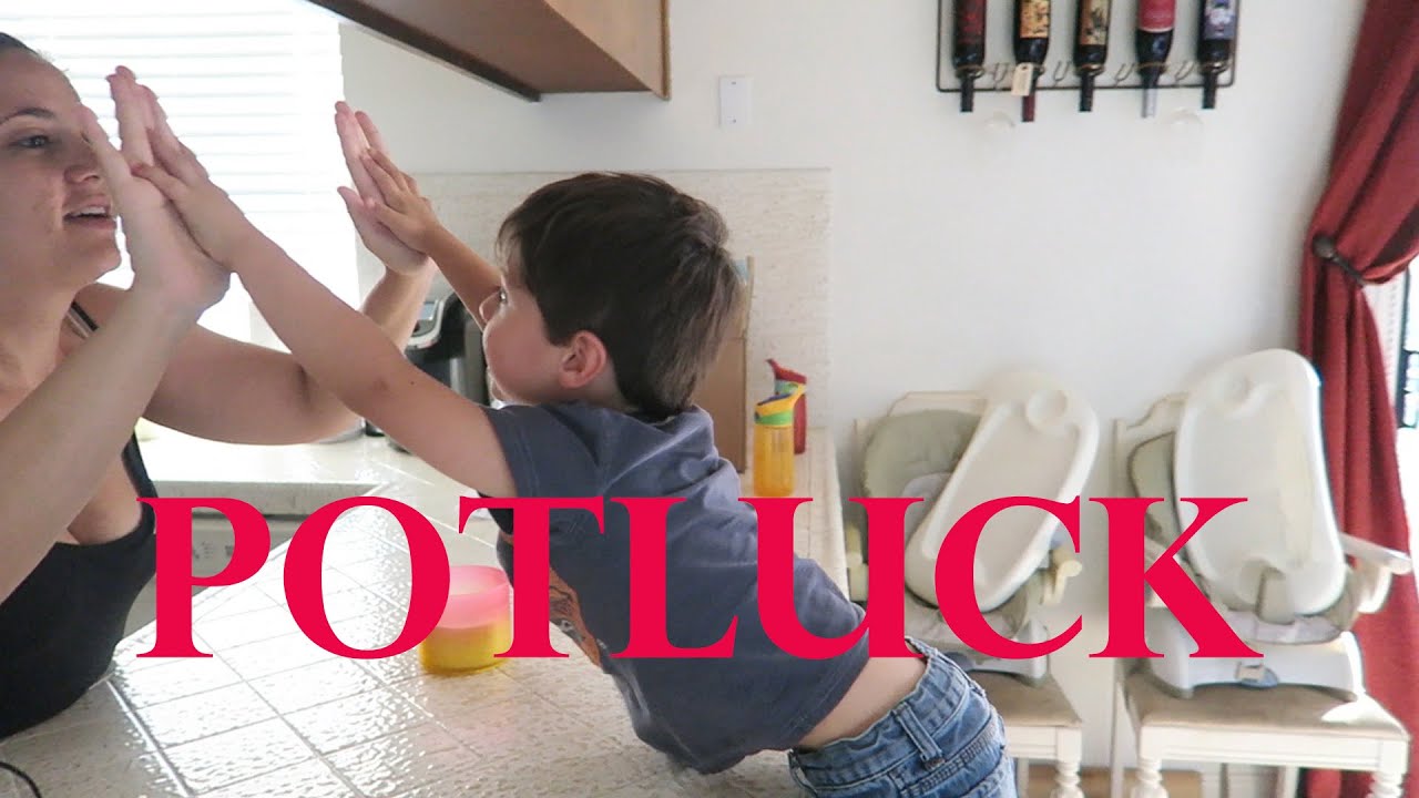 POTLUCK NIGHT! (7-25-15 - Day 30) - YouTube