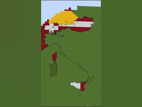 Building Italy #italy #italian #maps #flags #minecraft - YouTube