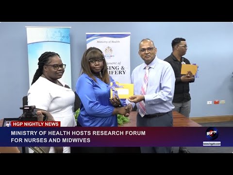 MINISTRY OF HEALTH HOSTS RESEARCH FORUM FOR NURSES AND MIDWIVES - YouTube