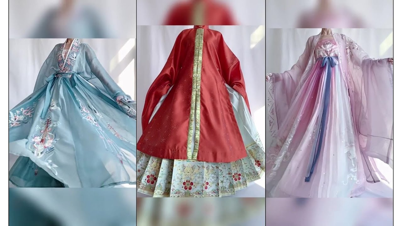 Chinese Hanfu//Hướng Dẫn Mặc Hán Phục Cổ Trang // Douyin Trung Quốc (24 ...