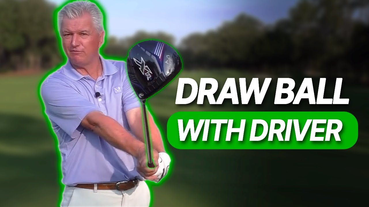 How To Hit a Draw with your GOLF DRIVER - YouTube