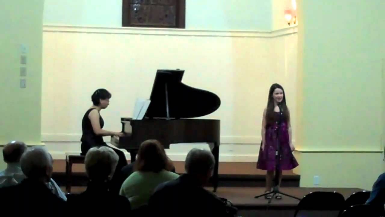 Aisling sings 'I Whistle A Happy Tune' from 'The King and I' by Rodgers ...