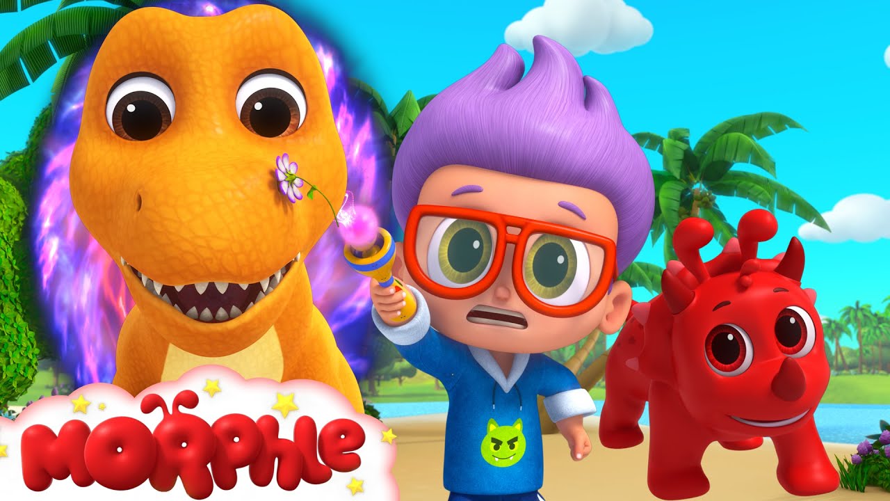 T Rex Time Trouble Mila And Morphle Dinosaurs Adventures And Cartoons