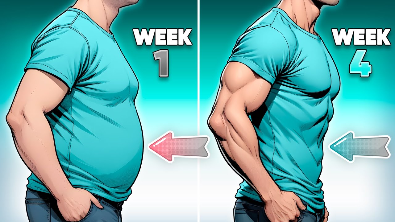 4-Week Flat Belly Challenge Get Your Dream Abs - YouTube