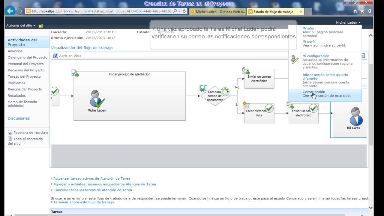 Programacion de Tareas con SharePoint - Project Server - YouTube