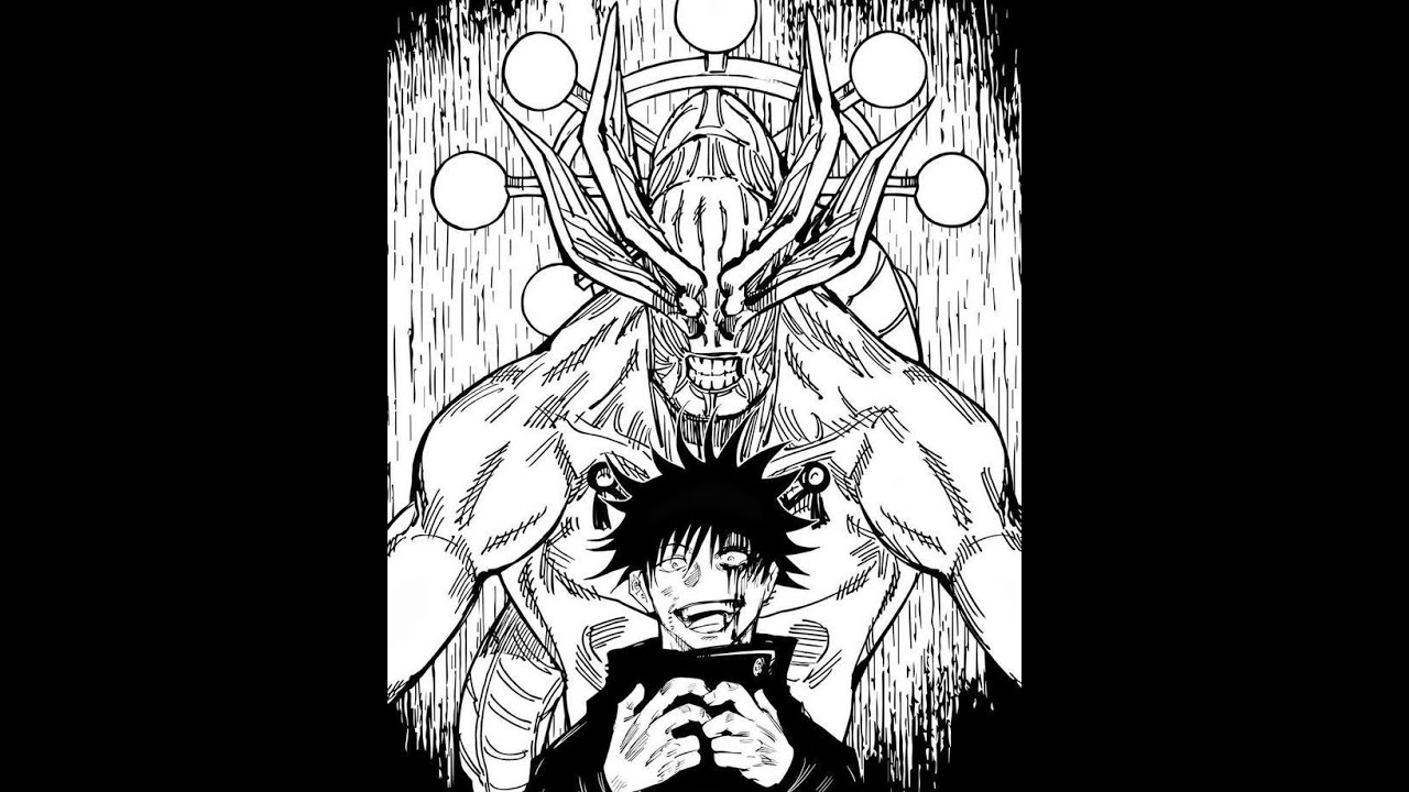 Megumi Fushiguro and Mahogara Drawing. Super Easy Tutorial//Enjoy :3 ...