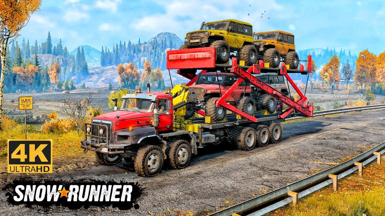 Paystar 5600TS Offroad Truck Double Decker In SnowRunner Season 14 # ...