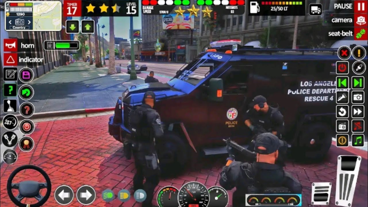 Police Jeep High-Speed Pursuit Game Android Gameplay,* - YouTube