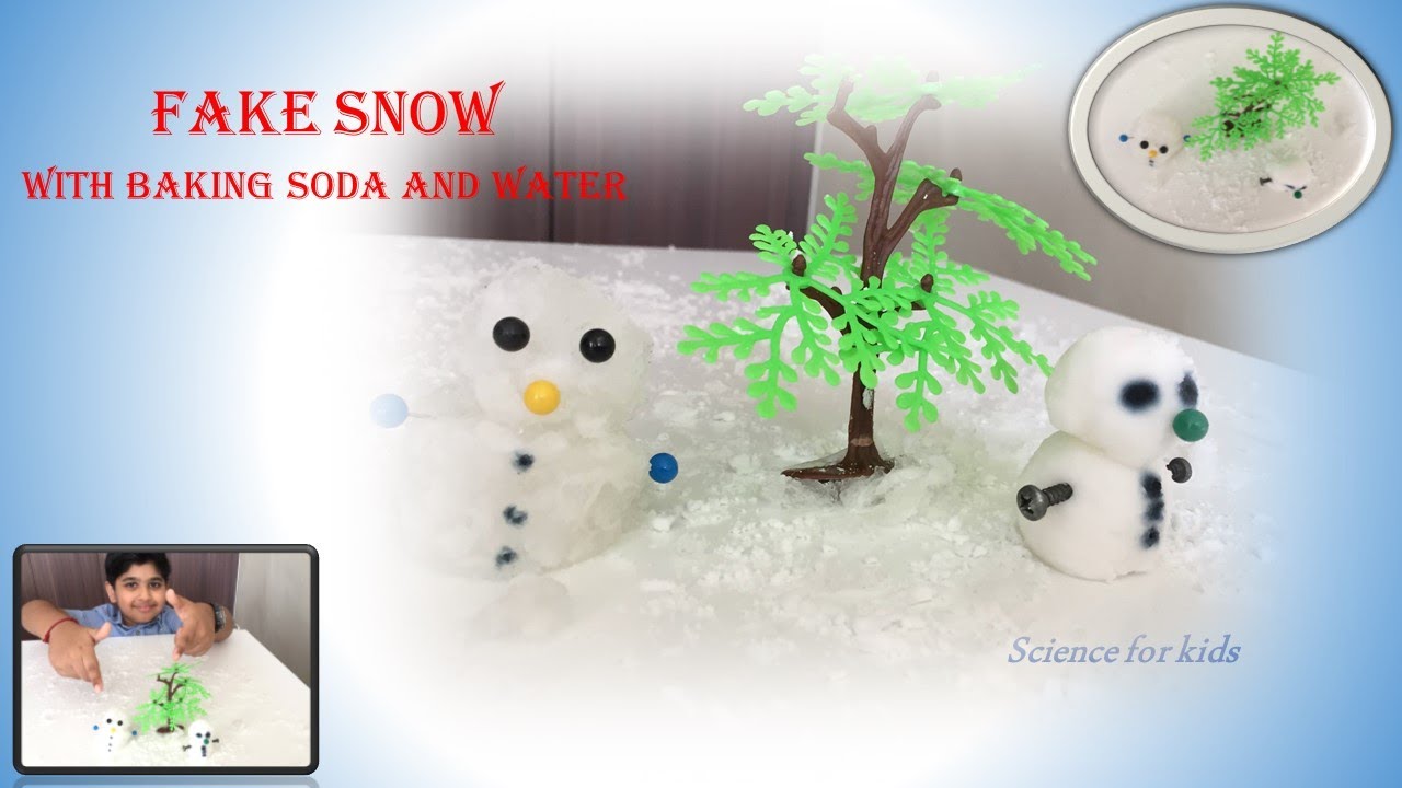 DIY (Fake) Snow Activity - YouTube