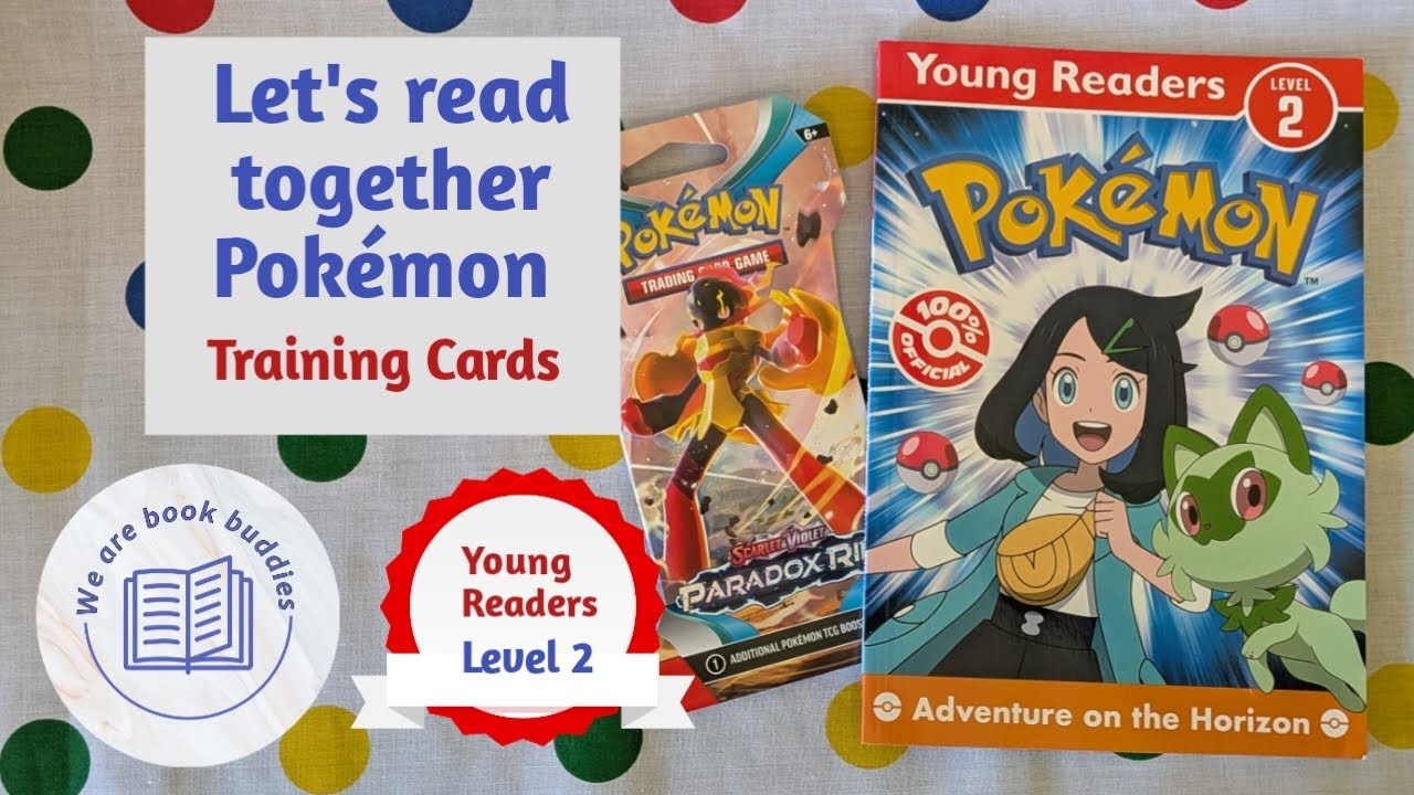 Let's read together a Pokémon book. Adventure on the Horizon. Plus open ...