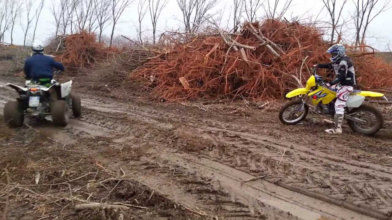 aeon cobra 320 e suzuki rm 125 - YouTube