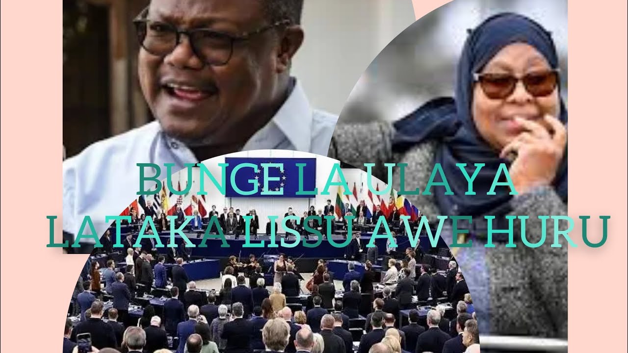 BUNGE LA ULAYA LAITAKA TANZANIA KUMUACHIA HURU LISSU. - YouTube