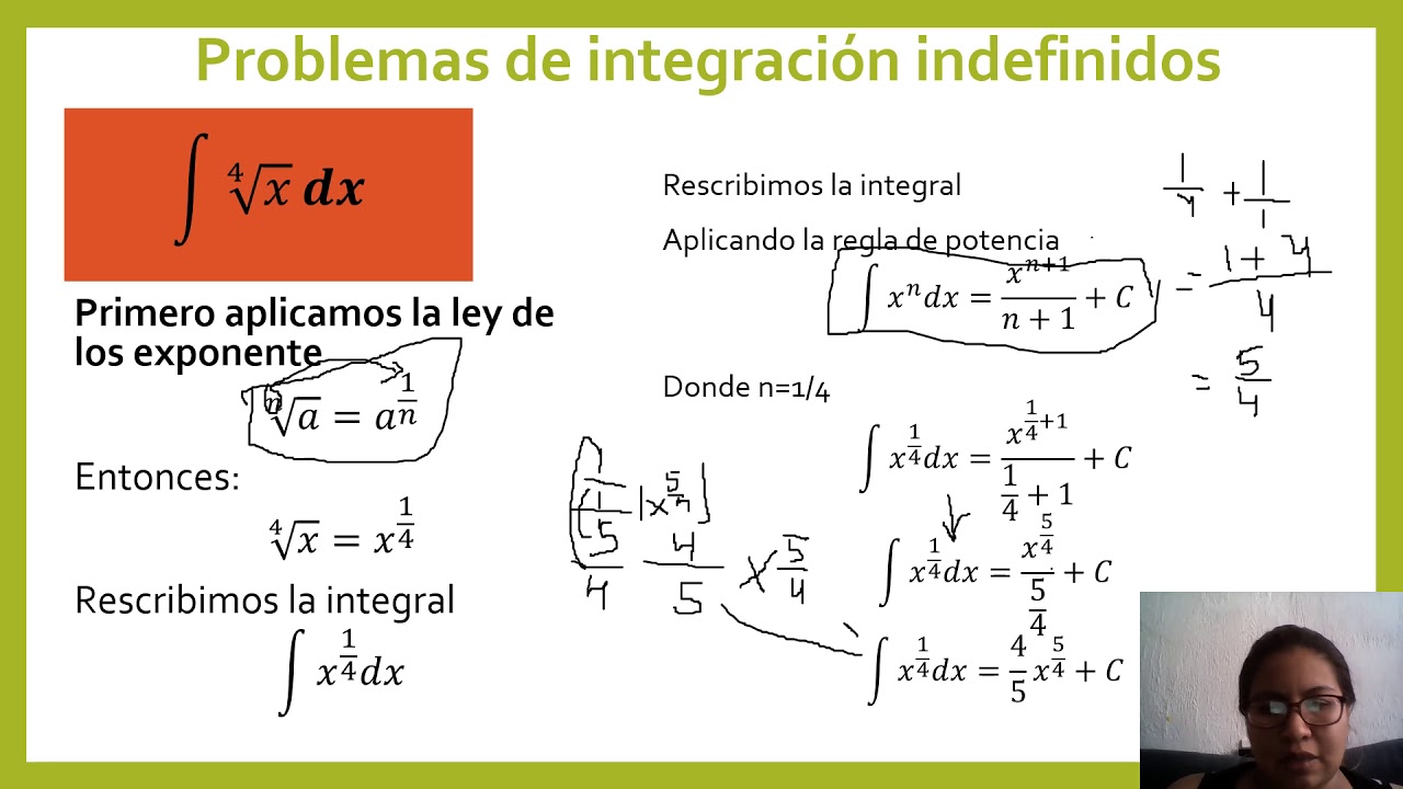FÓRMULAS BÁSICAS DE LA INTEGRACIÓN COMO PROBLEMAS CONTEXTUALES - YouTube