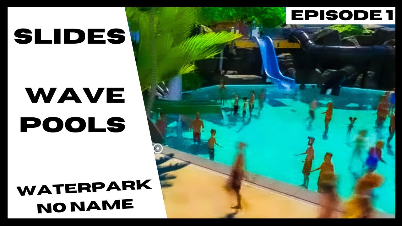 WAVE POOL AND KIDDIE SLIDES (Planet Coaster 2 Custom WATERPARK) - YouTube