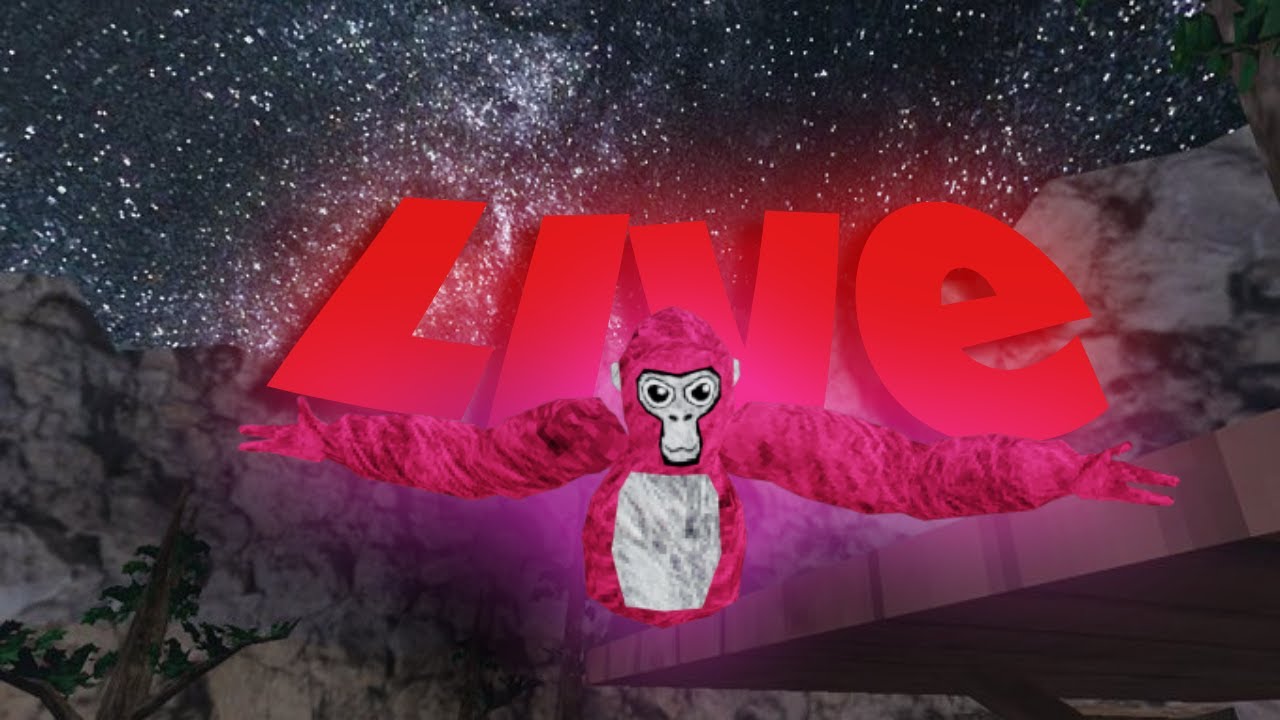 🔴GORILLA TAG LIVE STREAM!🔴 (MINIGAMES AND CODES) feat. @Pursuitvr ...
