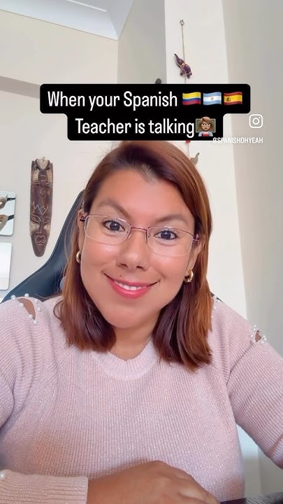 Your Spanish teacher vs Native Speakers - YouTube