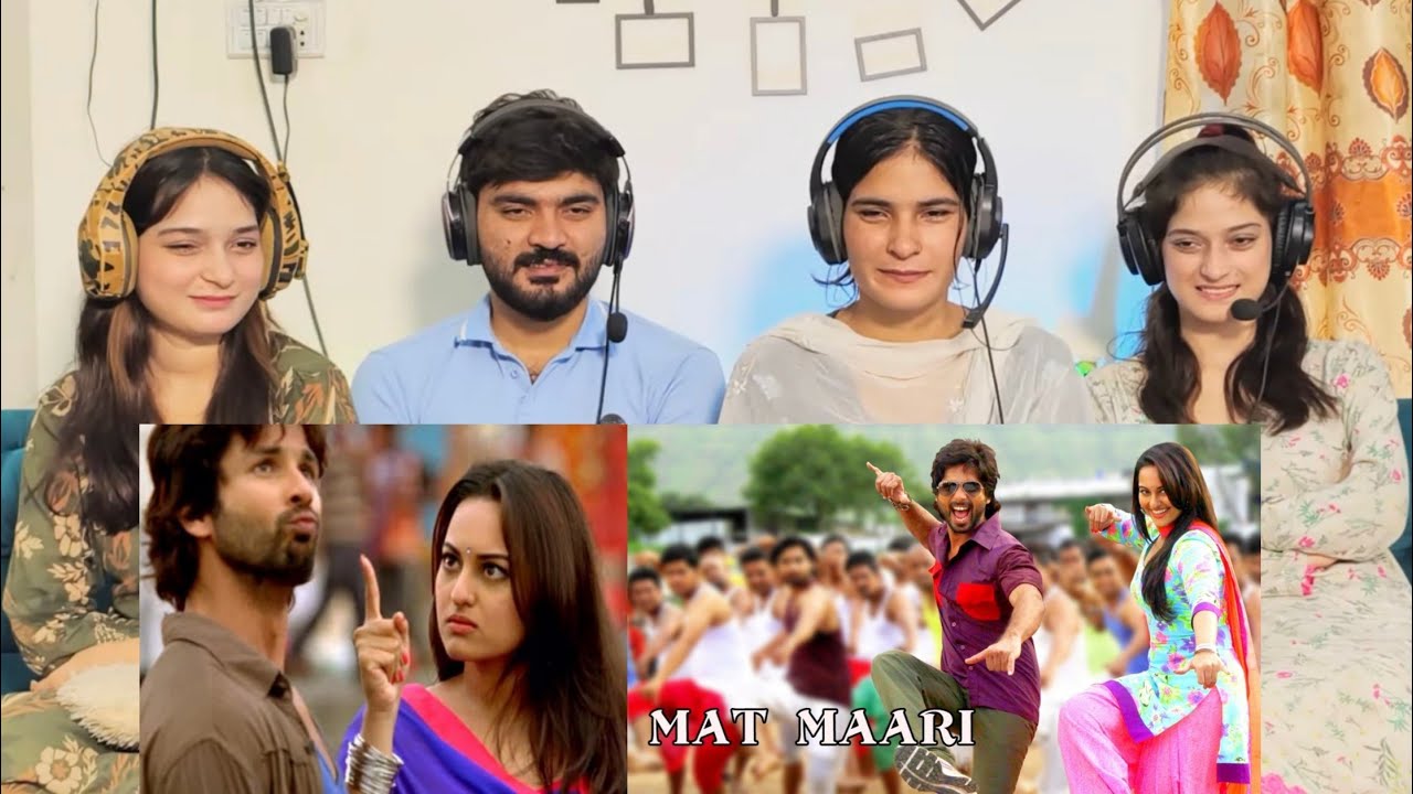 Mat Maari Song R RajKumar Movie Reaction Shahid Kapoor, Sonu Sood ...