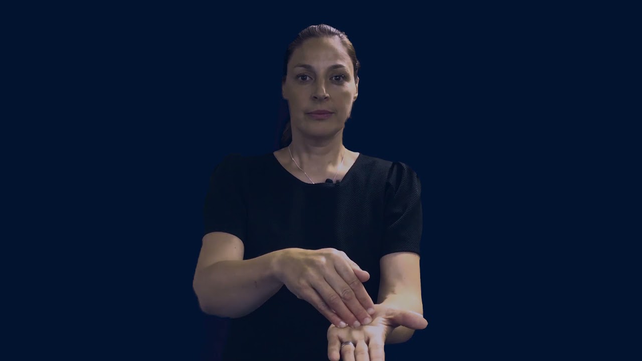 Key word sign for help - YouTube