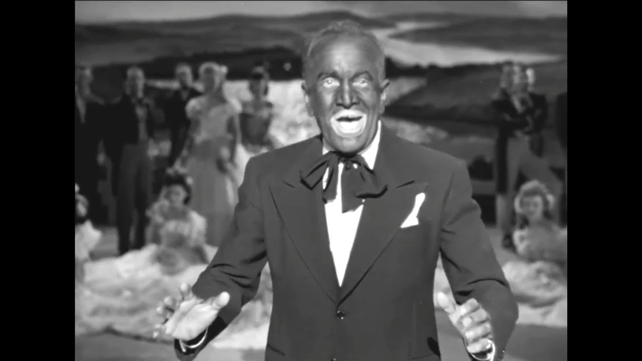 Al Jolson in Blackface Sings Swanee in Rhapsody in Blue (1945) - YouTube