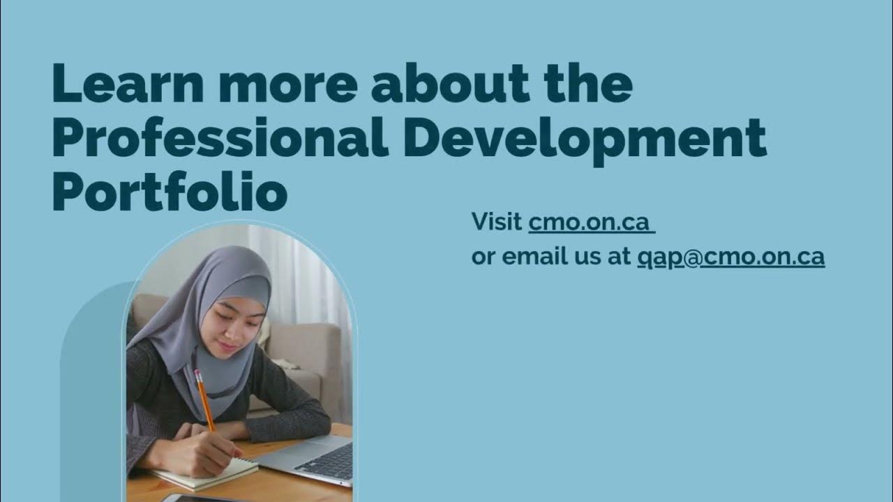 Professional Development Portfolio - YouTube