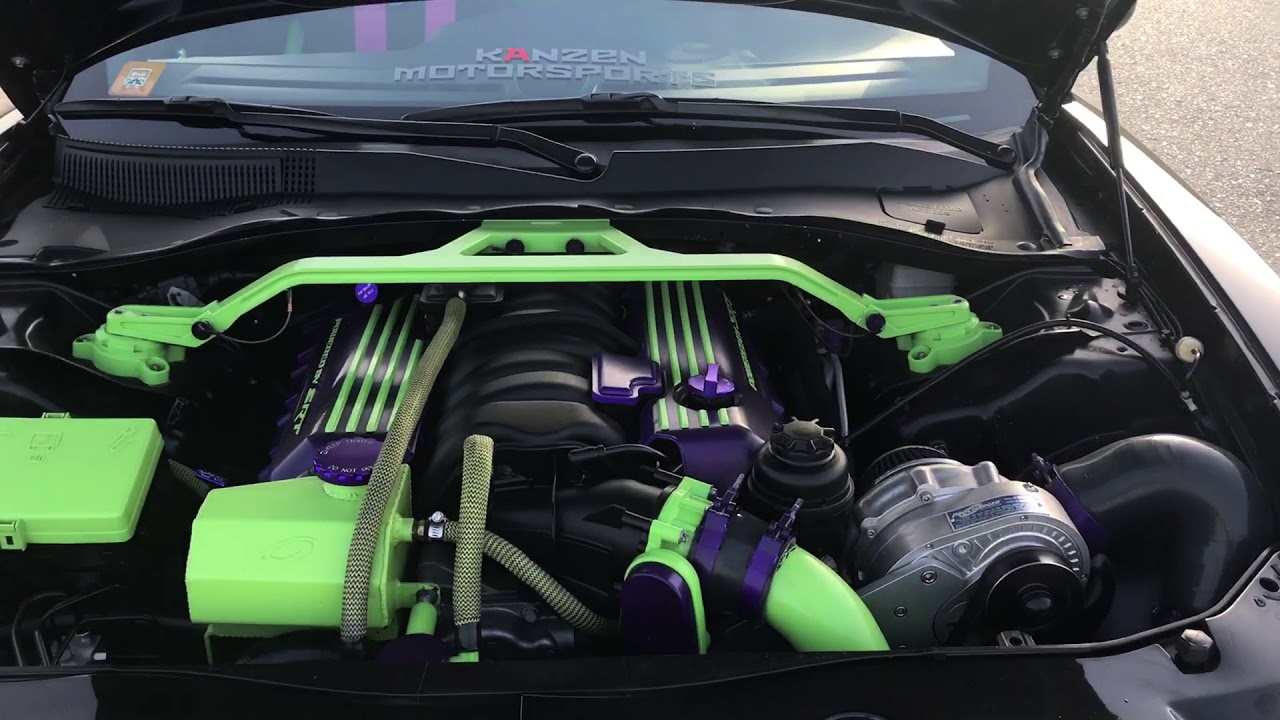 Widebody, bagged & boosted Dodge Charger SRT - YouTube