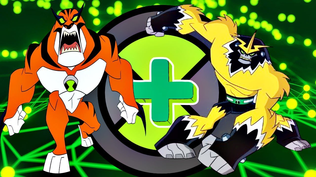 ⚡ Ben 10 Fusion Alien: Shocksquatch + Rath! 🐾💥 Esta Combinação é ...