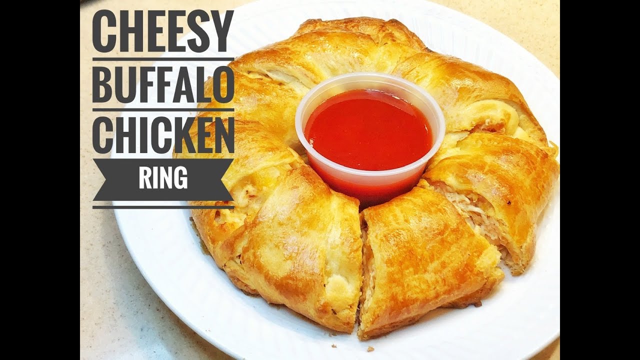 Chicken Ring | Food Party Ring | Baked Puff Chicken Recipe - YouTube