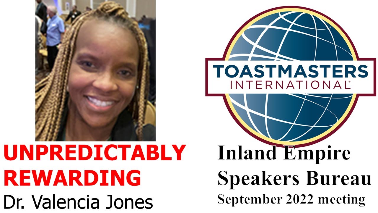 UNPREDICTABLY REWARDING - DR. VALENCIA JONES - 09/07/2022 - YouTube