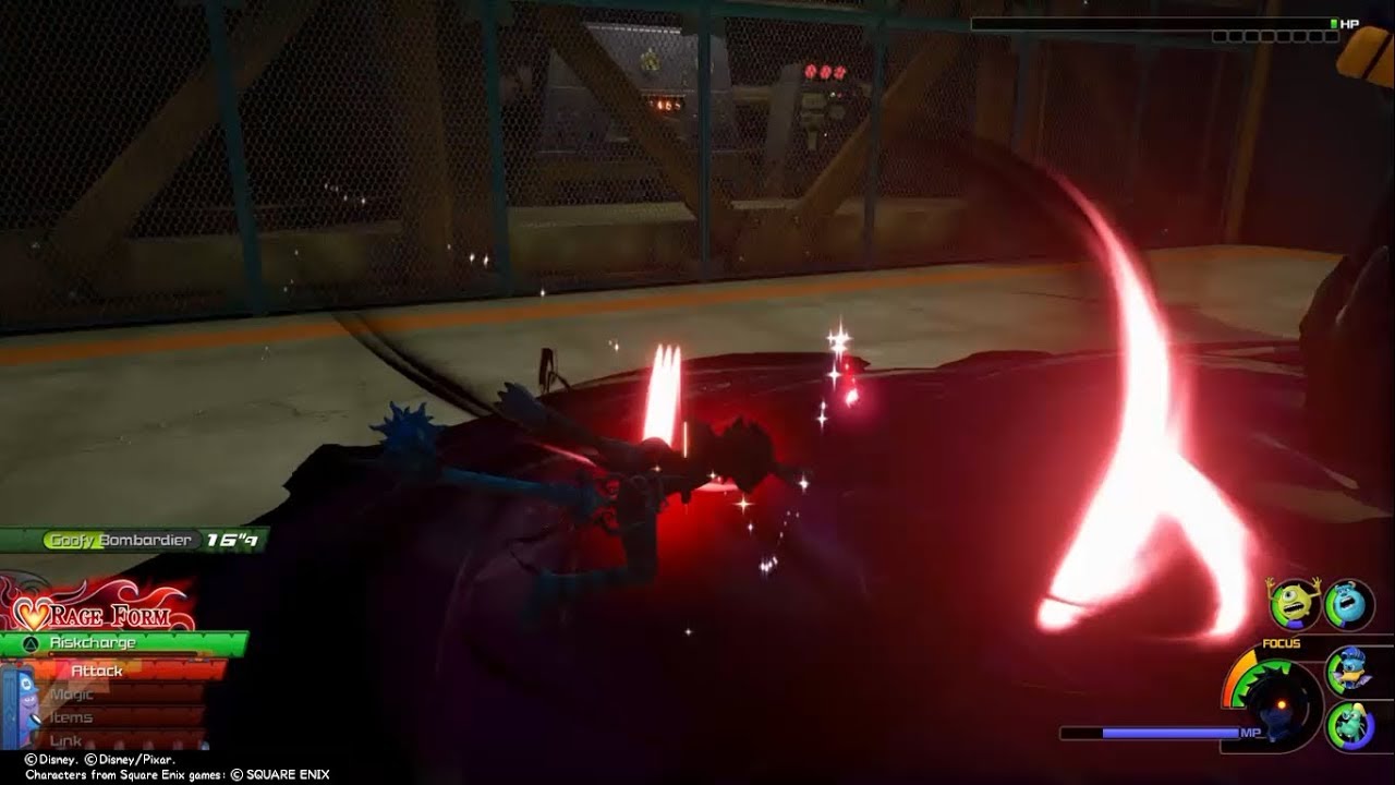 KINGDOM HEARTS Ⅲ | Rage Form Test Gameplay - YouTube