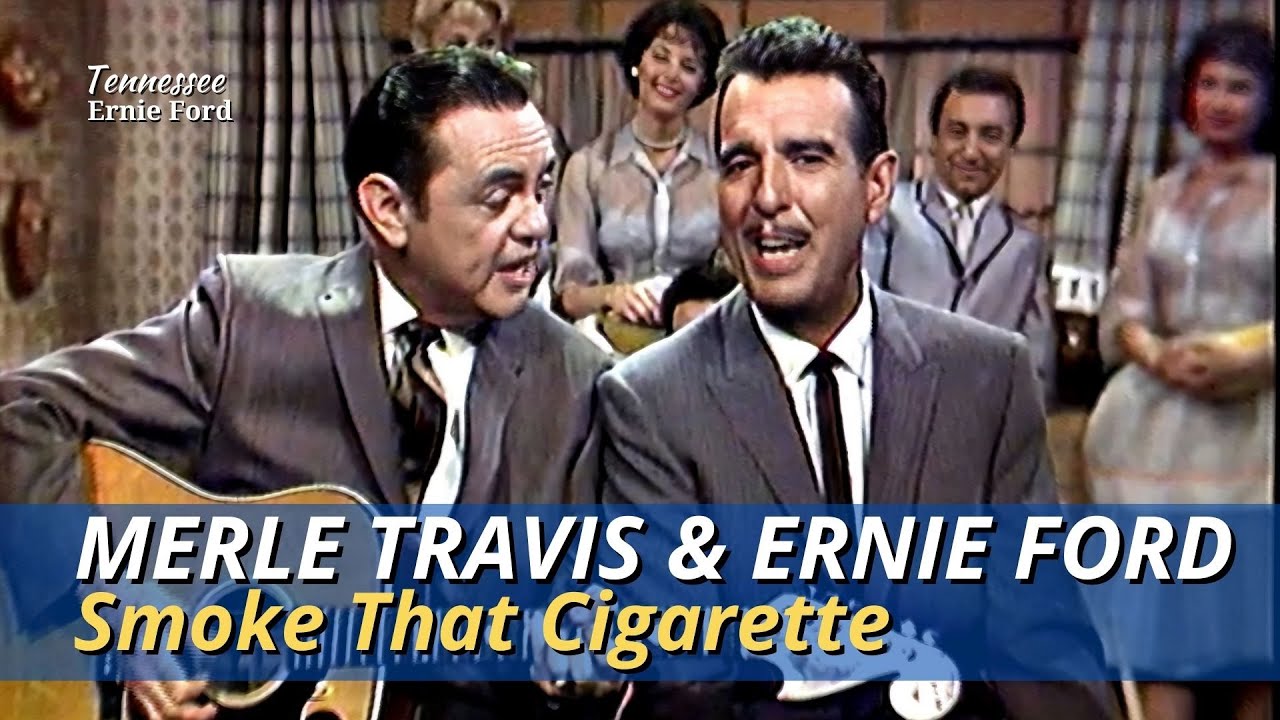 Smoke That Cigarette | Merle Travis with Tennessee Ernie Ford | The ...