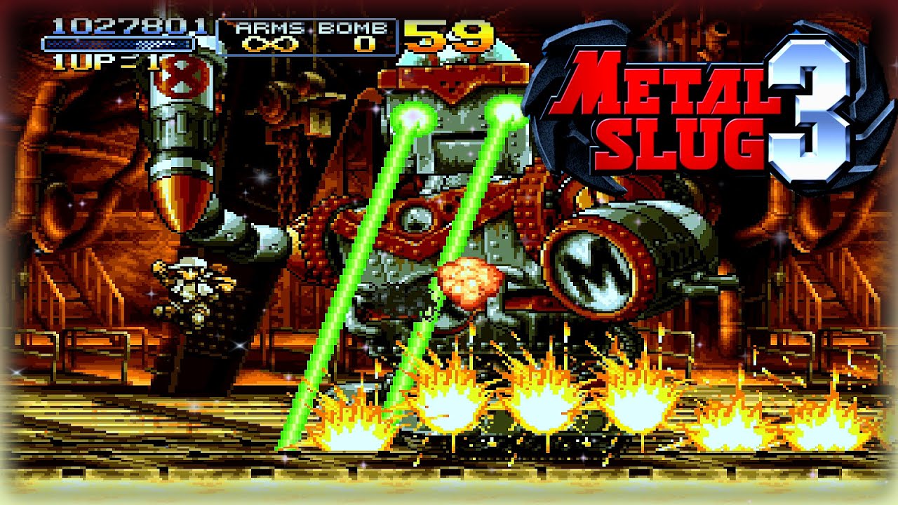 Metal Slug 3(DIFICIL) cap.33 Reto a 3 creditos🔥🔥 - YouTube