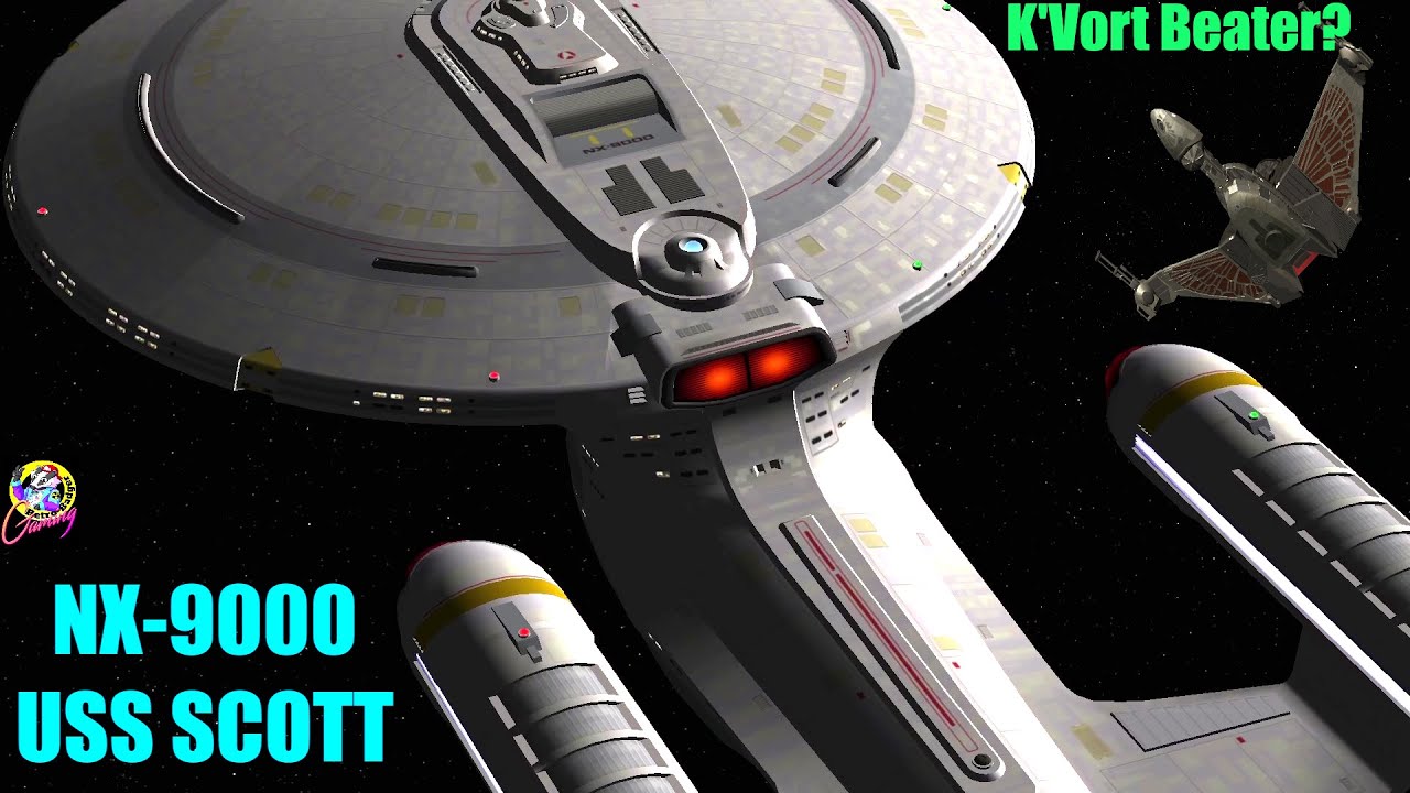 NX-9000 A Ship For SCOTTY - Will it beat a Klingon K'Vort? - Star Trek ...
