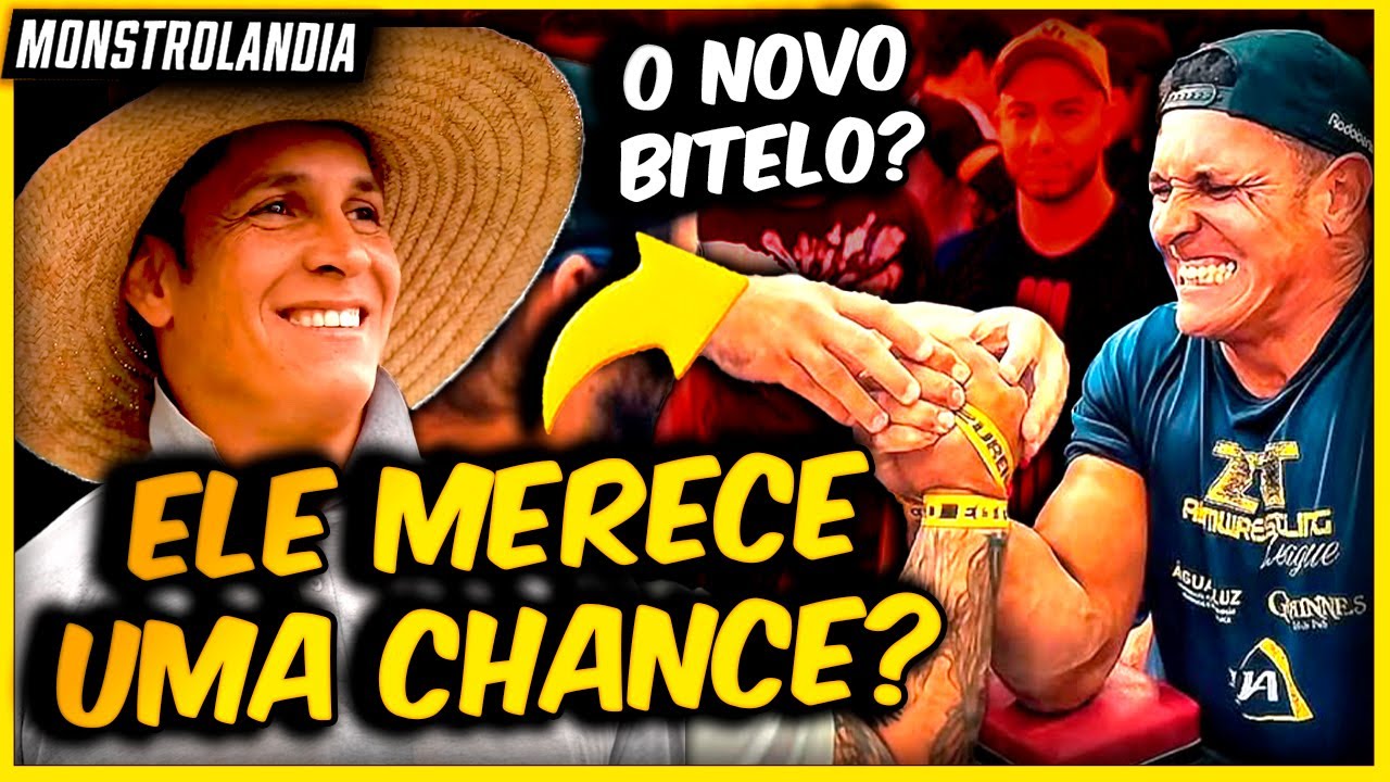 QUEM É ELE? O BITELO DA LUTA DE BRAÇO! - YouTube