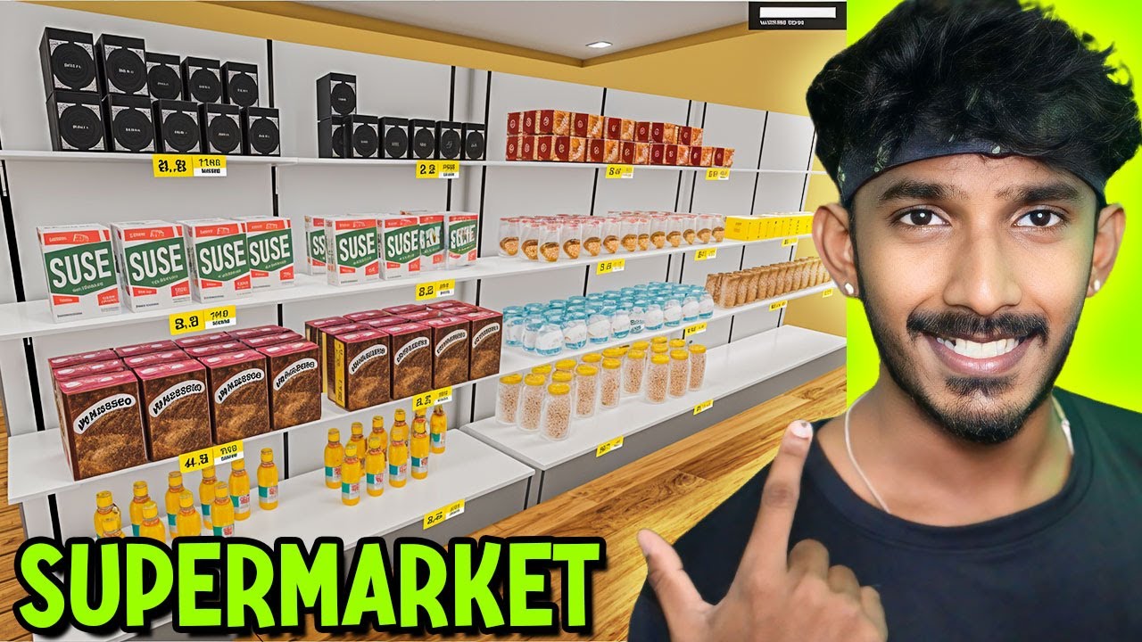 Working on My Supermarket (தமிழ்) (Super Market Simulator) - YouTube