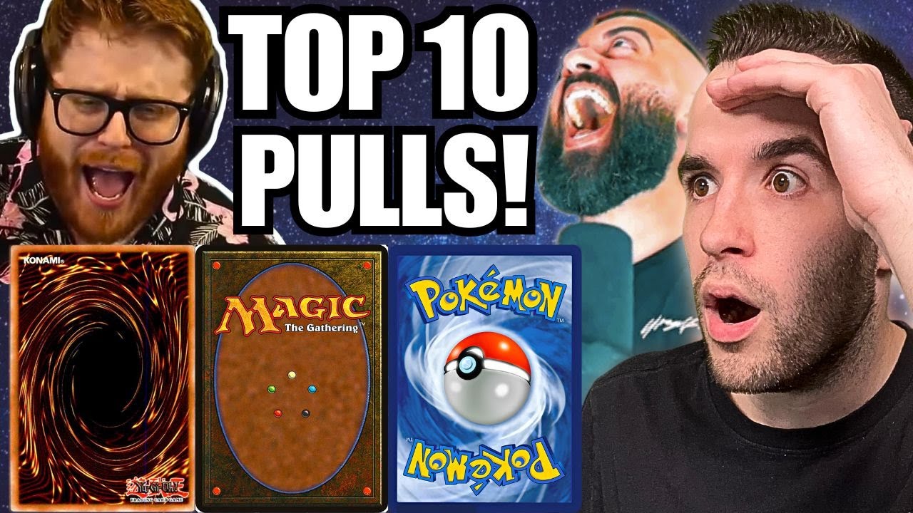 Top 10 BEST Trading Card Pulls EVER SEEN! ($3,000,000+) - YouTube
