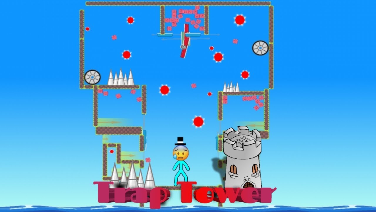 I Made A TRAP TOWER Map In Supreme duelist Stickman!!!!! - YouTube