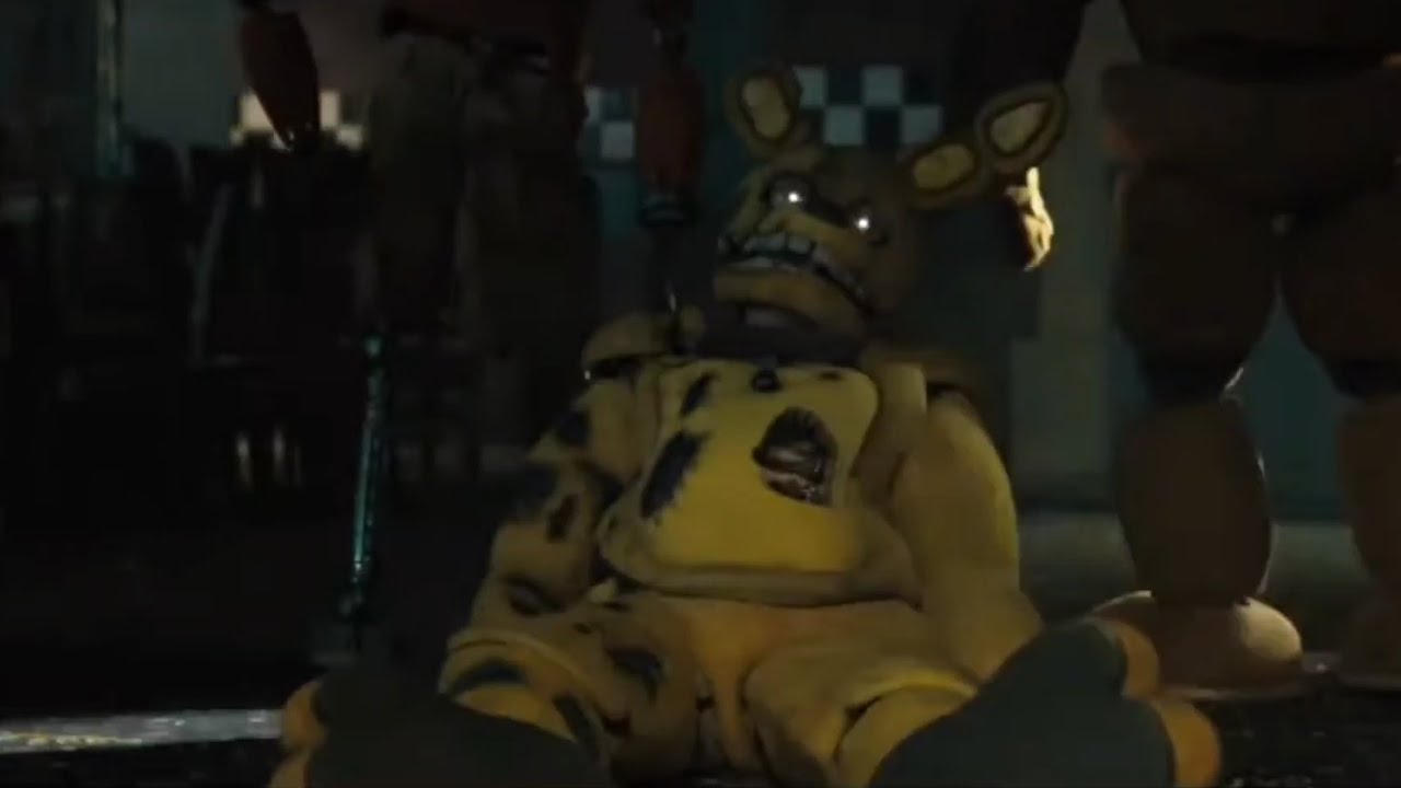 Five Nights at Freddy's movie springlock scene - YouTube