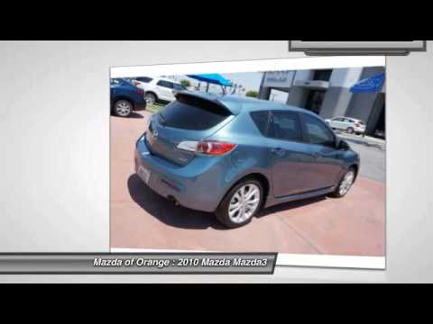 2010 Mazda Mazda3 Orange CA M14059 - YouTube