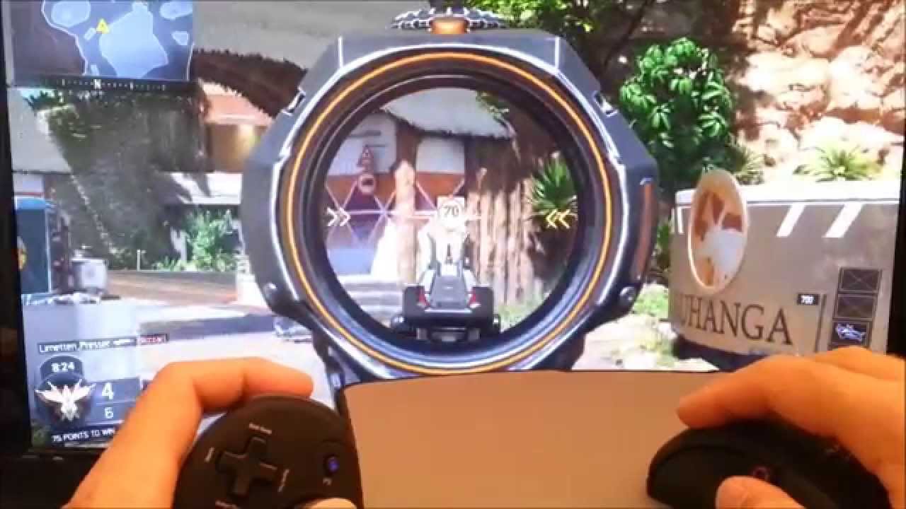 FragFX Shark PS4 Prototype on Black Ops III - SplitFish Gameware - YouTube