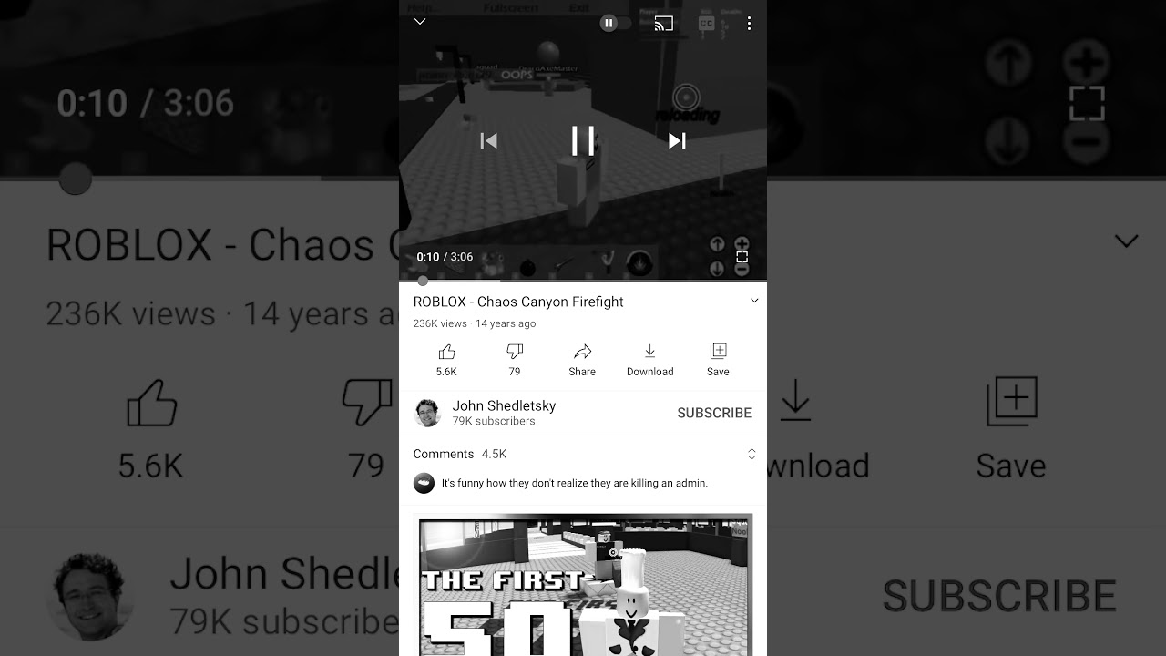 The first ROBLOX video - YouTube