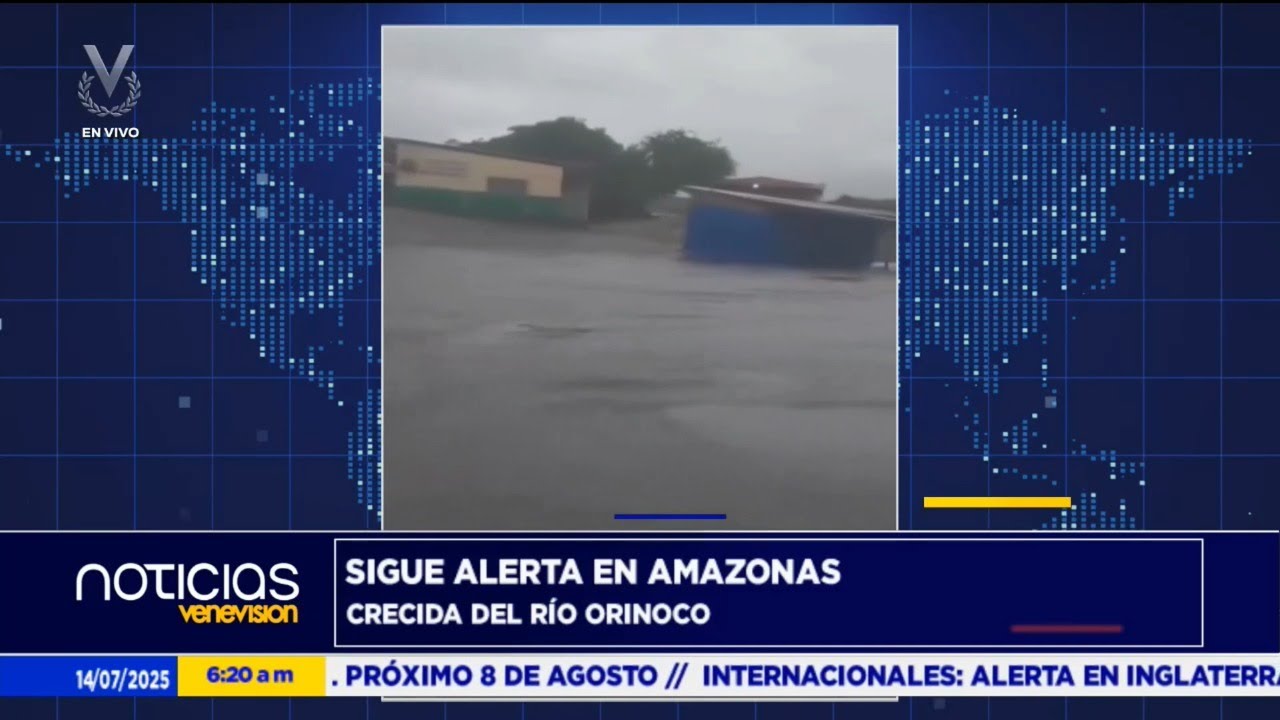 Amazonas en alerta máxima por crecida histórica del río Orinoco - YouTube