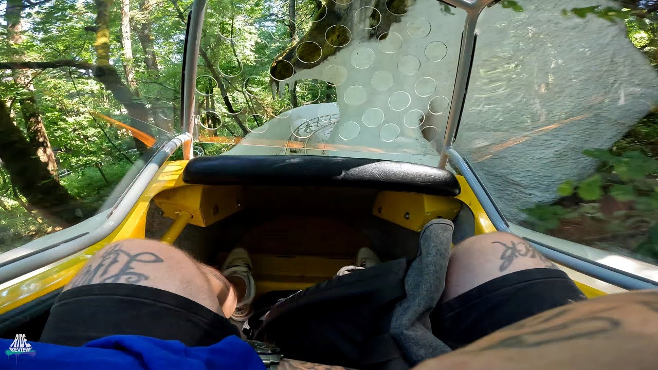 Ice Mountain Bobsled - Onride - Enchanted Forest - Ascot Design - YouTube