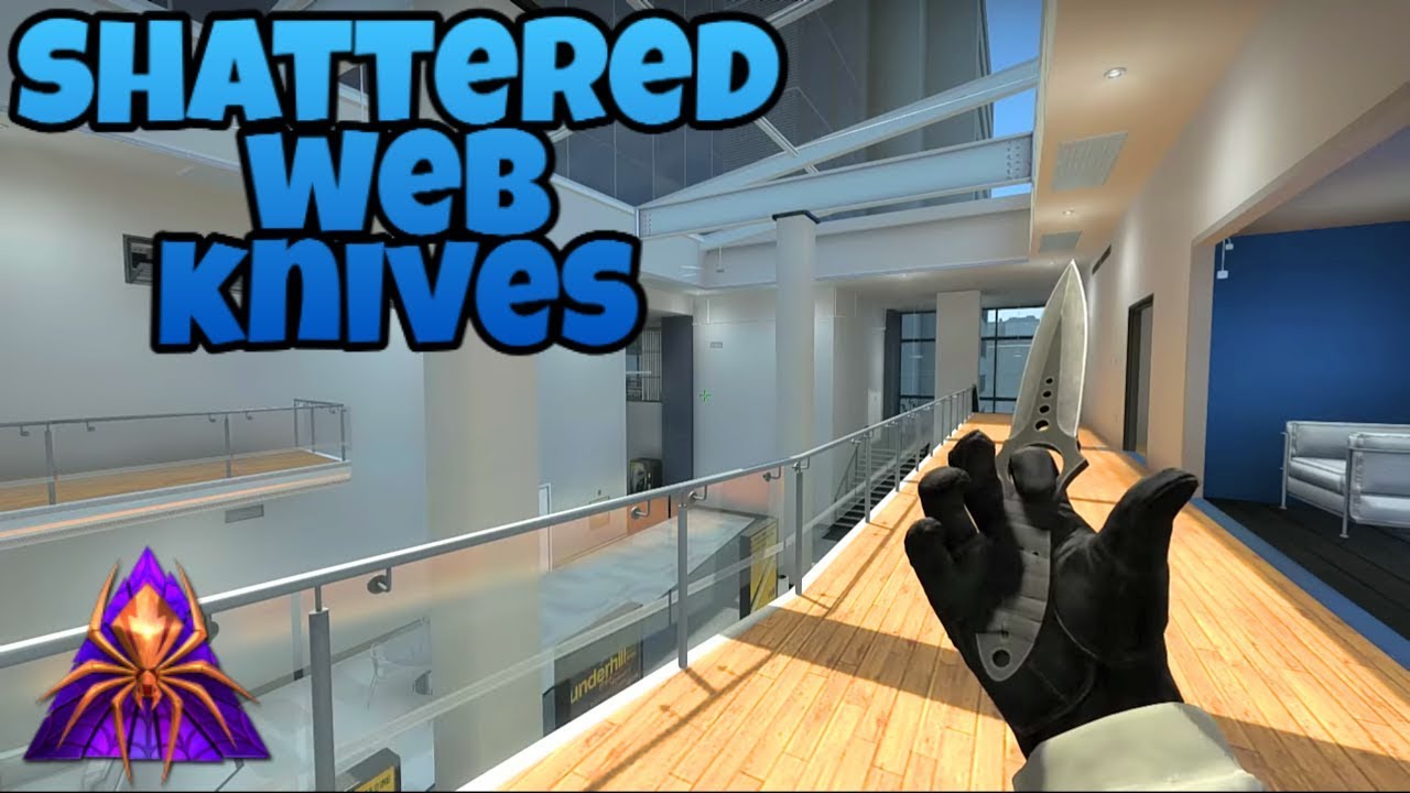 CS:GO Shattered Web Knives for CS 1.6 [CT - TR] - YouTube