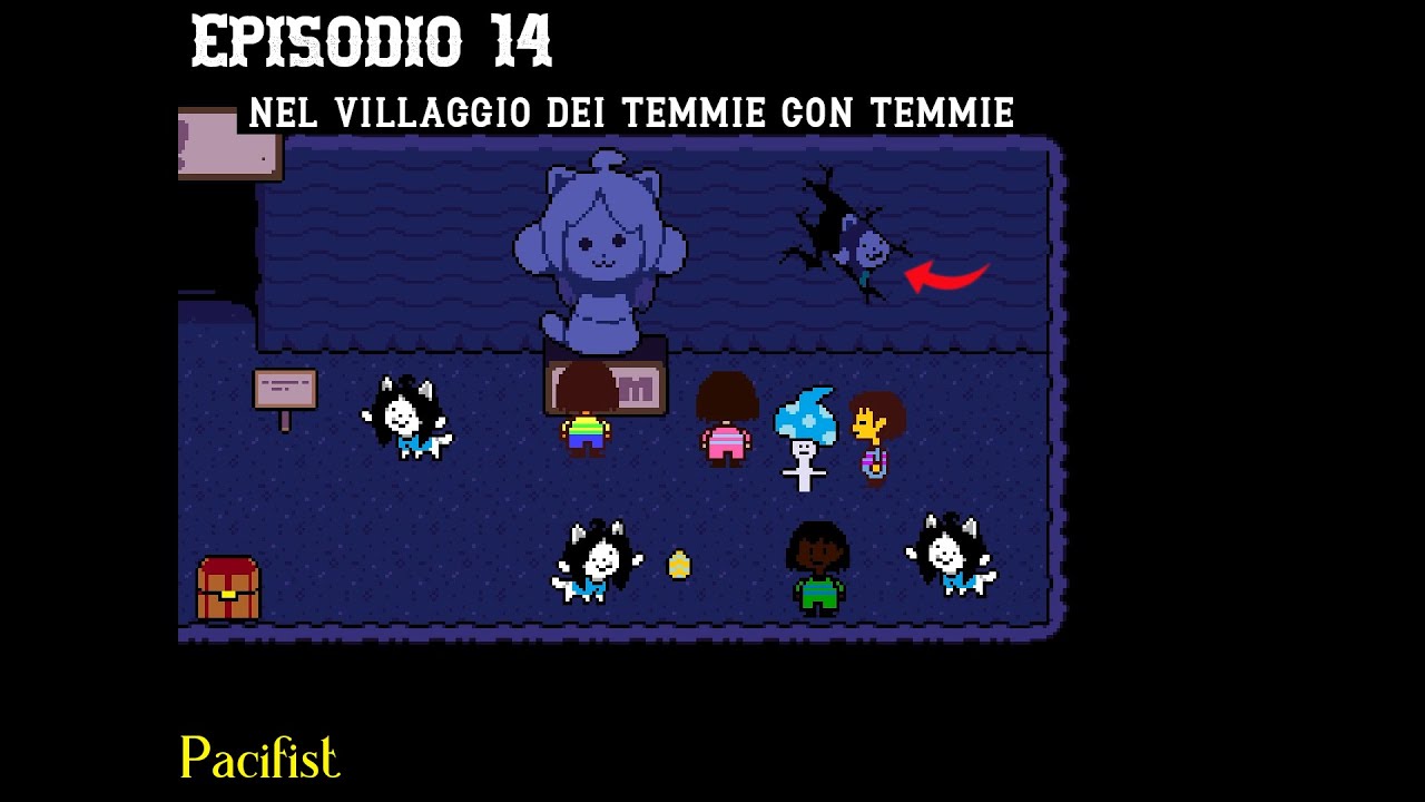 UNDERTALE TOGETHER #14 | NEL VILLAGGIO DEI TEMMIE CON TEMMIE - YouTube