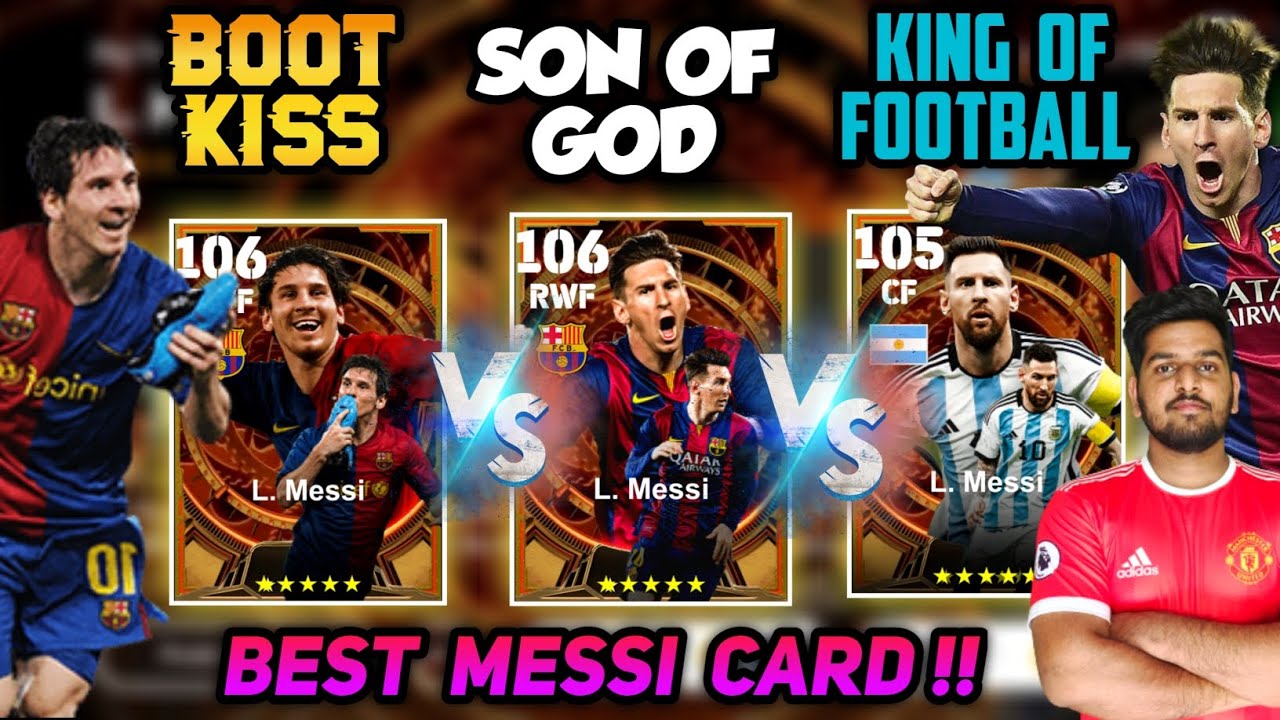 All Big Time Messi Card Comparison EFOOTBALL 24 | Unique Powers |Best ...