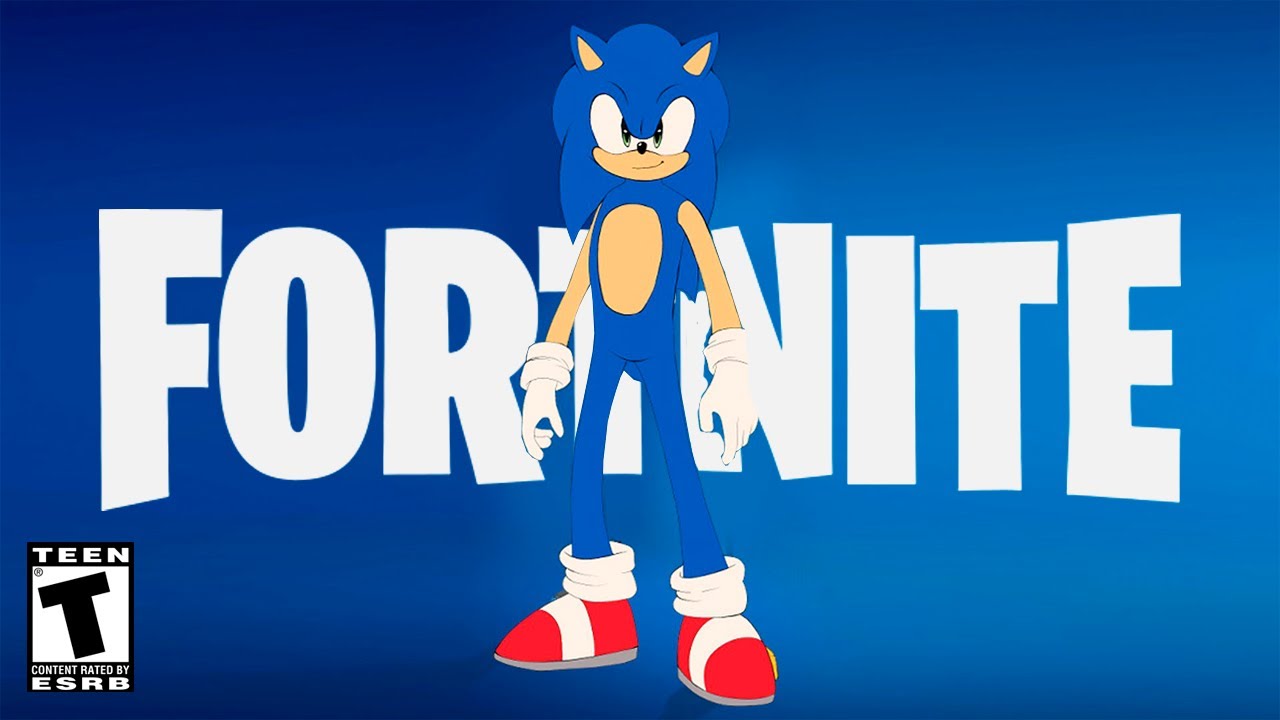 Fortnite x Sonic Skin - YouTube