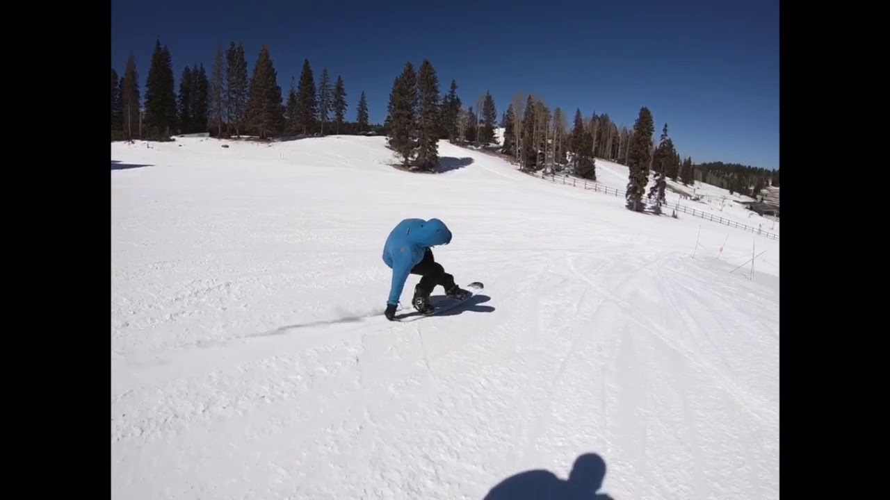 Snowboarding Sunrise AZ 2k18 - YouTube