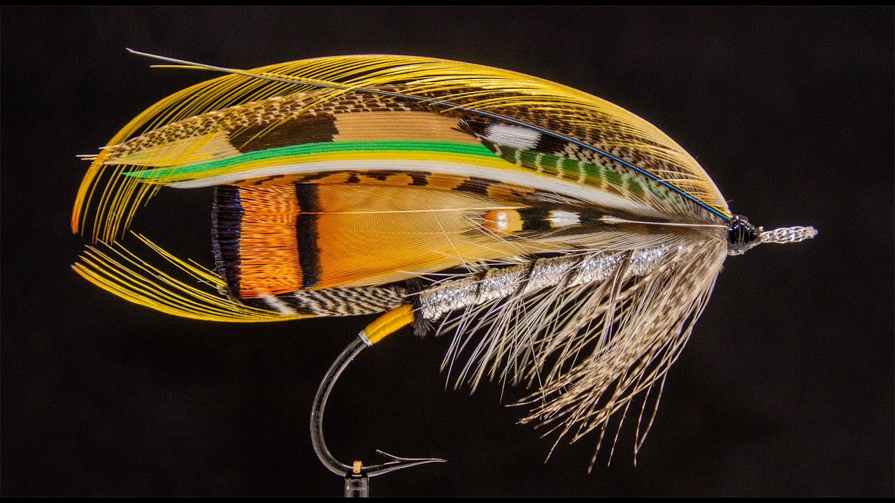 Tying the Silver Grey salmon fly with Jonas Andersson part 2 - YouTube